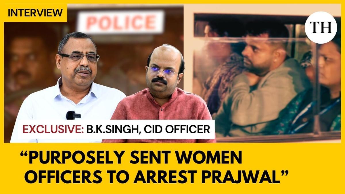 EXCLUSIVE: Meet B.K. Singh, CID officer behind Prajwal Revanna, Gauri Lankesh & Munirathna cases ...